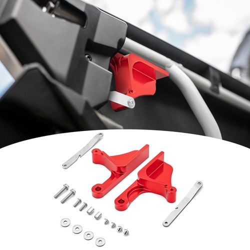 Red Billet Aluminum Door Handle Latches Kit For Can-Am Maverick X3 Max ...