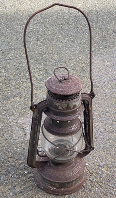 Vintage Feuer Hand 275 Baby Lantern / Storm Lamp Retains Feuer Hand ...