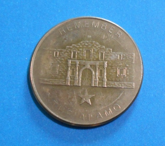 Remember The Alamo collectors token San Antonio Texas USA coin 2014 ...
