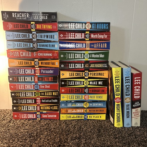 Complete Set of 28 Jack Reacher Novels by Lee Child lot books #1-28 No ...