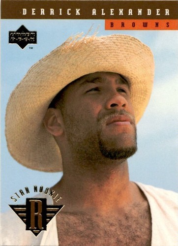 1994 Upper Deck Derrick Alexander #3 RC Cleveland Browns | eBay