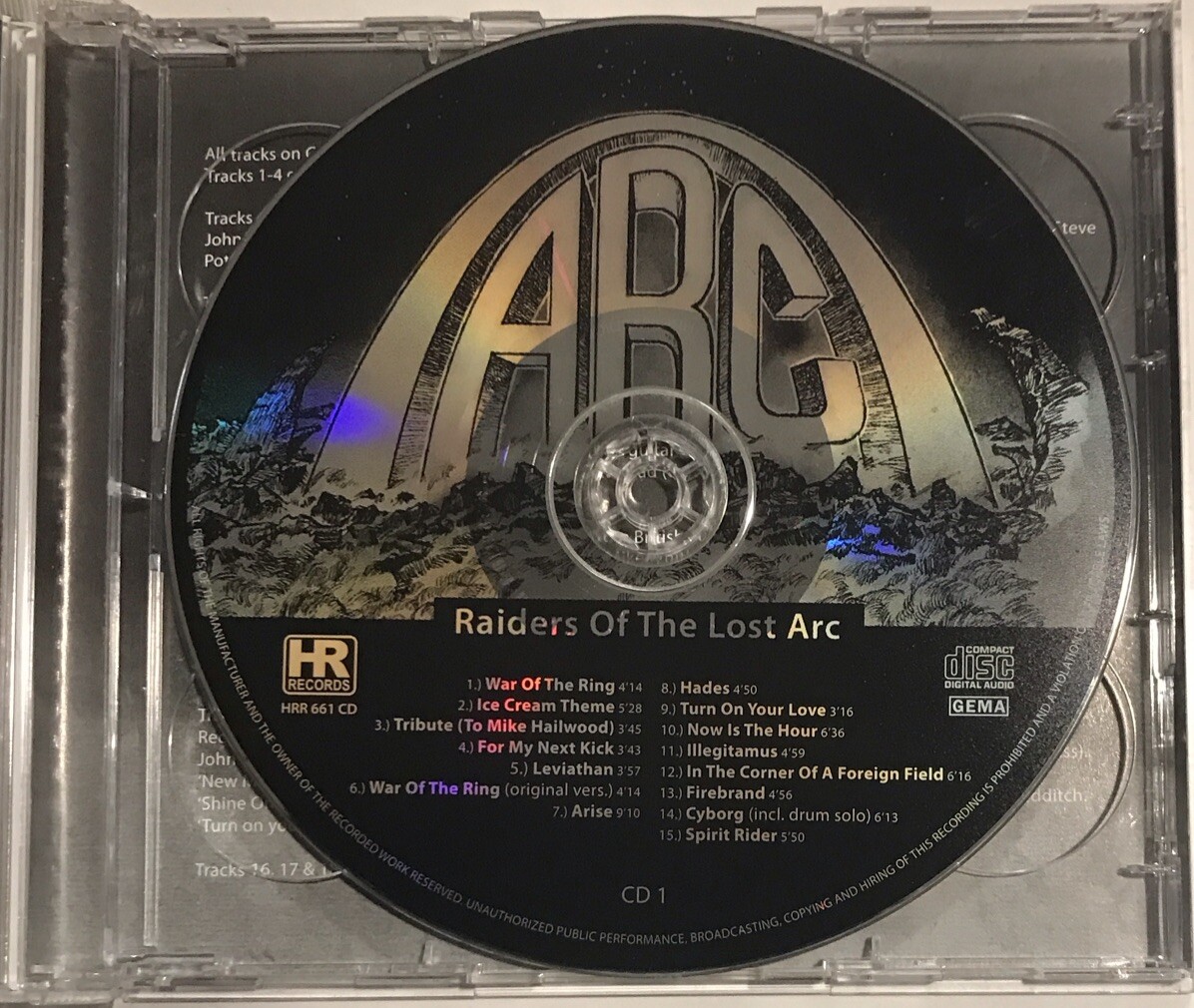 Arc - Arc Raiders of the Lost CD 2019 High Roller – HRR 661 CD *DE [2 ...
