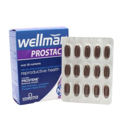 Vitabiotics Wellman Prostace 60 Tablets - Contains Vitamins C, D, B6 ...