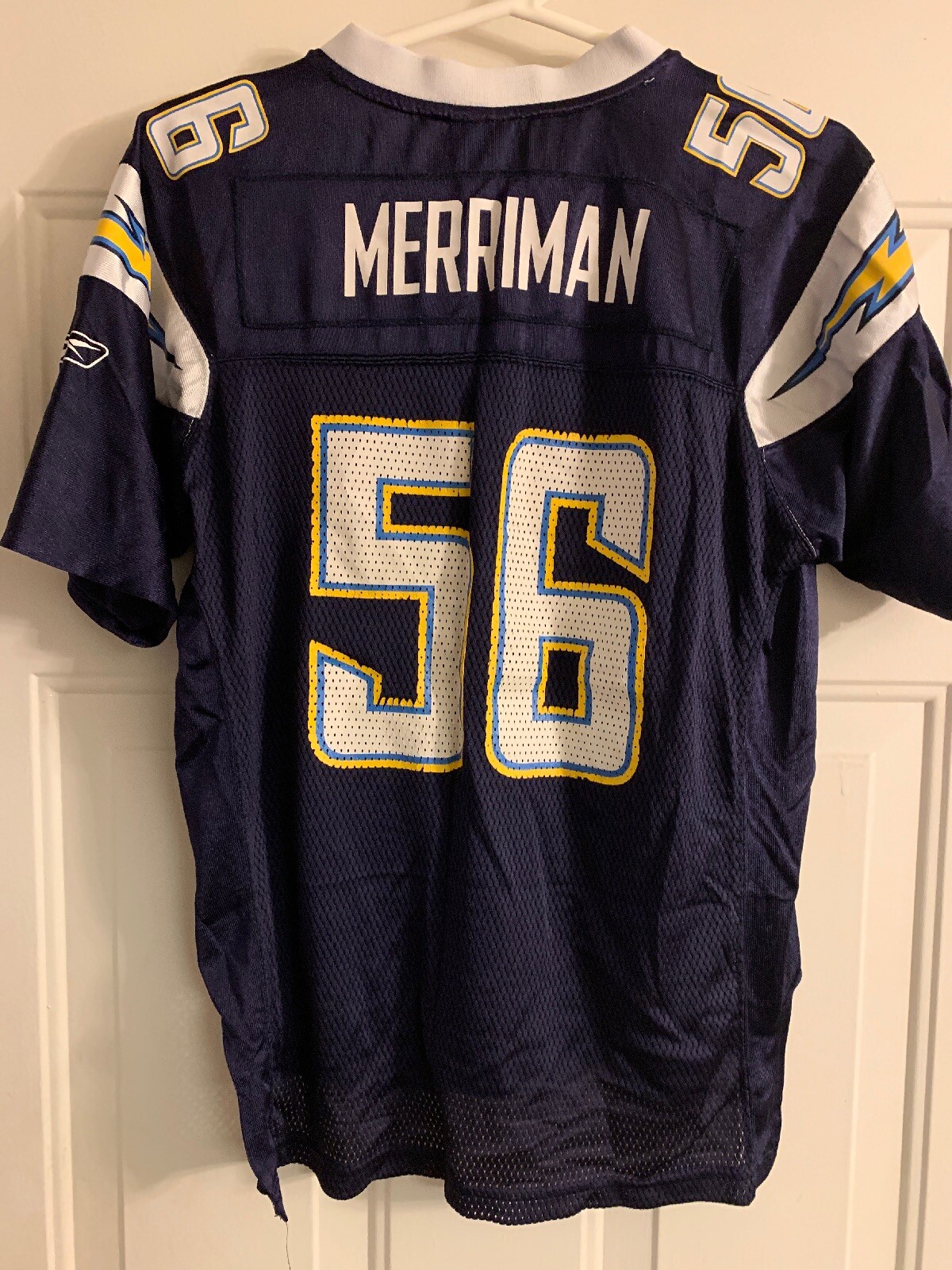 Shawn Merriman #56 San Diego Chargers Reebok NFL Jersey Youth L 14-16 ...