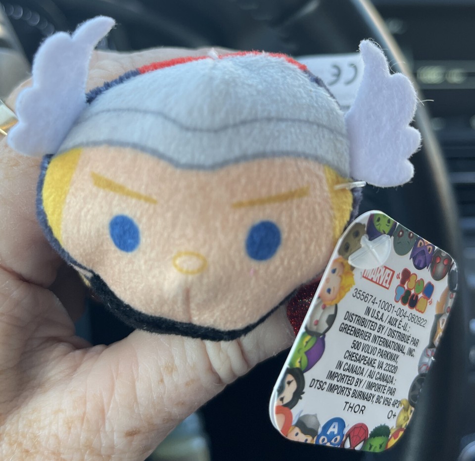 Disney Marvel Thor Tsum Tsum 2.5 Inch Mini Plush, New With Tags, NWT | eBay