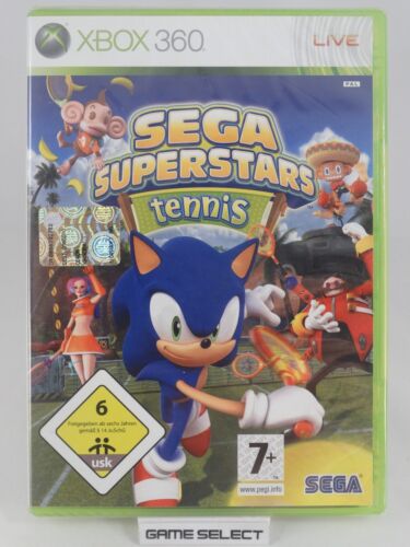 Sega Superstar Tennis Sonic Microsoft Xbox 360 Pal Eu Eur NUOVO SIGILLATO | eBay