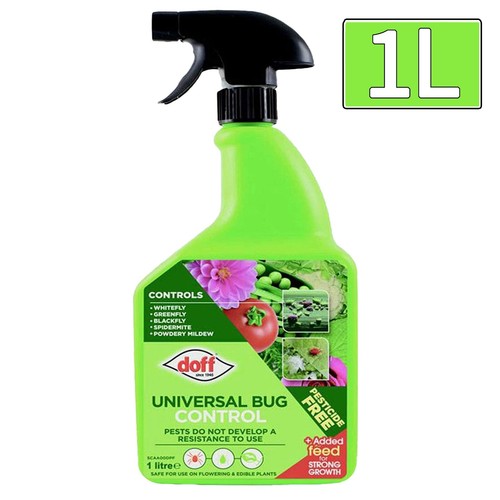 1L BUG FUNGUS CONTROL ROSE SHIELD HOUSEPLANT GARDEN INSECT KILLER ...