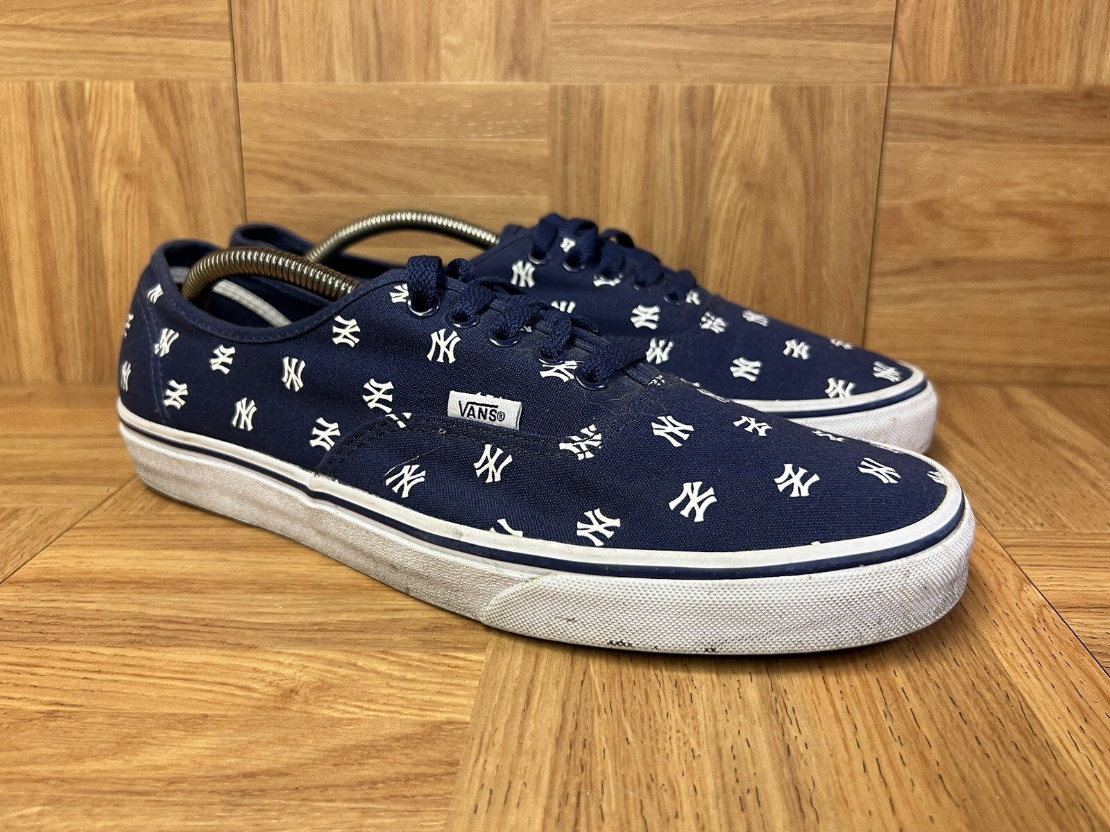 RARE🔥 VANS x MLB Authentic New York Yankees Men’s Bl… - Gem