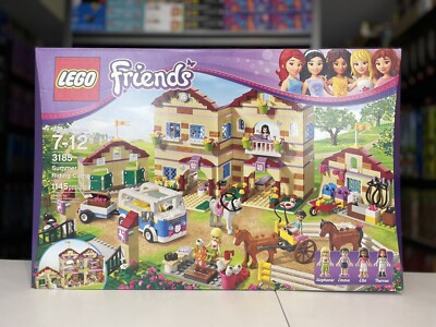 LEGO 3185 Friends Summer Riding Camp, Brand New & Sealed W/ Horses ...