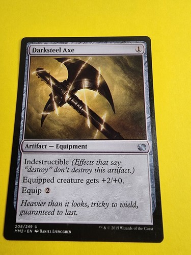 Darksteel Axe 208/249 Modern Masters 2015 MTG Magic The Gathering ...