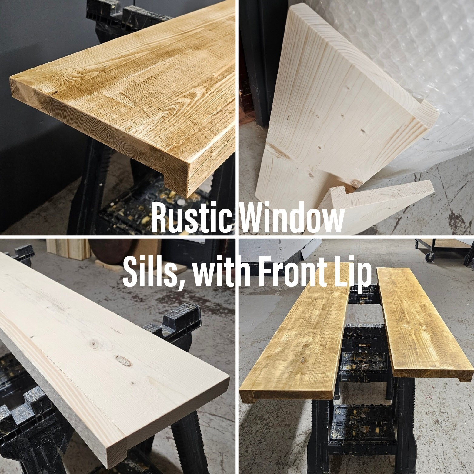 Rustic Window Sills, with Front Lip | eBay