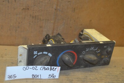 00-02 Chevrolet Cavalier Temperature Climate Control 09350641 Module ...