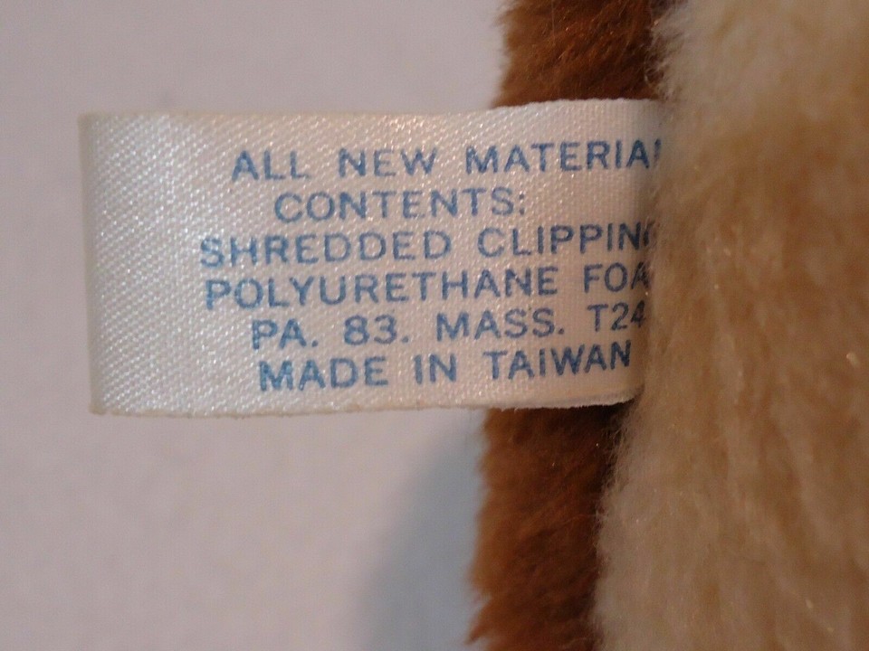 Vintage Mary Meyer Teddy Bear Brown Mom Baby Hugging Collectible RARE ...