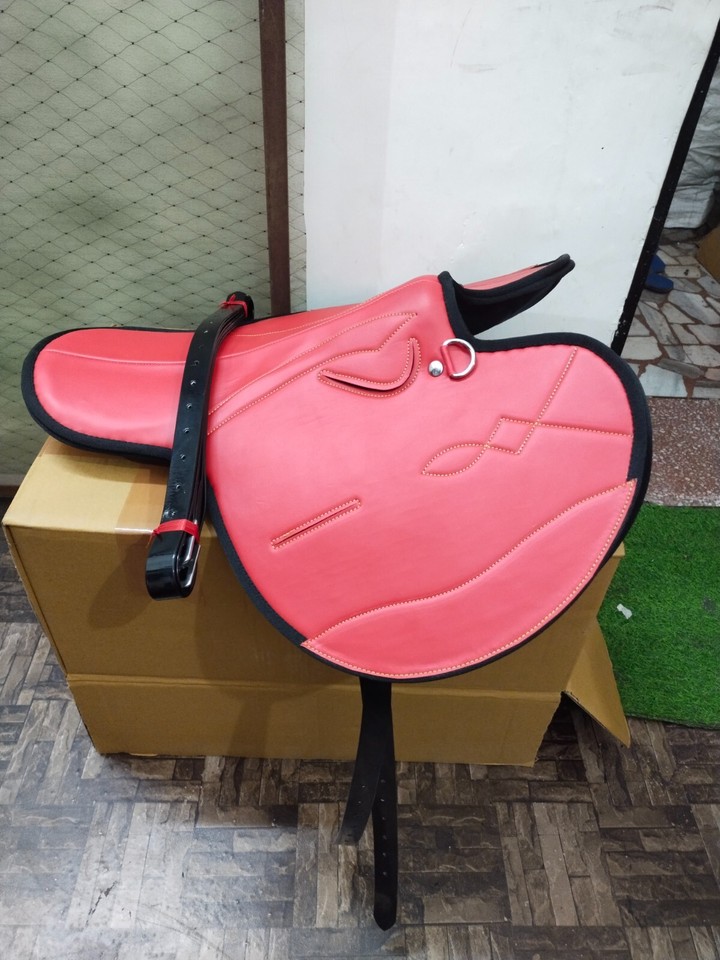 Racing Exercise Light Weight Horse Tack Saddle With Stirrup Free ...