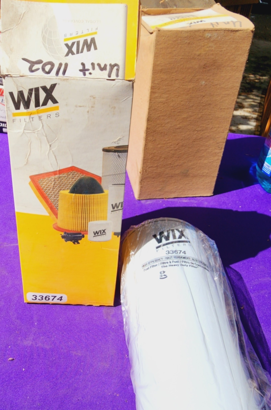 WIX 33674 - Fuel filter cross reference