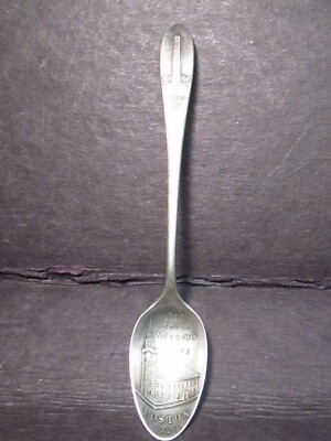 Souvenir Spoons - Church Boston