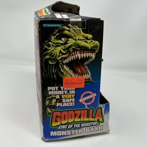 1994 Godzilla King of the Monsters Monster Bank-TrendMasters- With ...