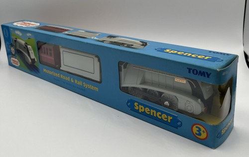 THOMAS & FRIENDS SPENCER Motorized Road & Rail TOMY 2005 Brand New💯 ...