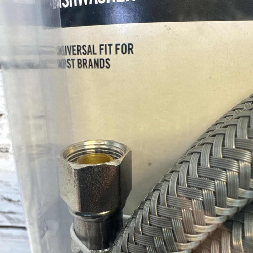 Everbilt Dishwasher Installation Kit – 6 ft Connector Hose w/ Adapters ...