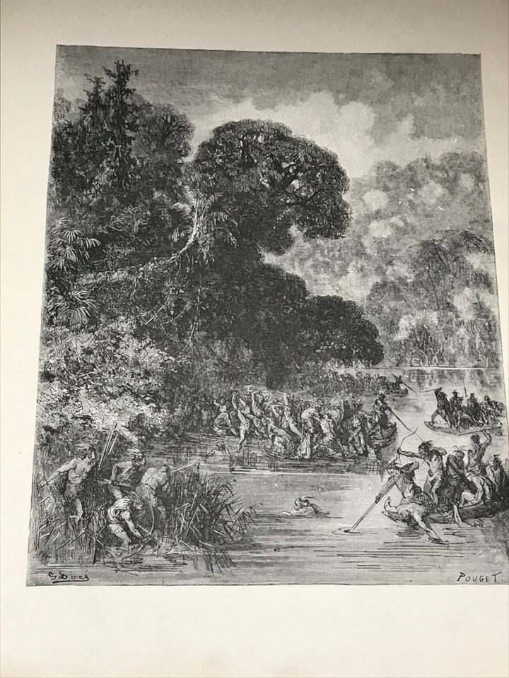 Rare 1889 Atala By Chateaubriand, Seminoles Cherokees Gustave Dore ...