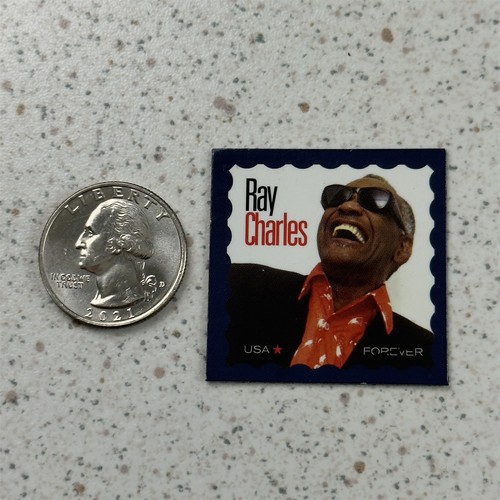Ray Charles Forever Album Commemorative USPS Postage Stamp Thin Magnet ...