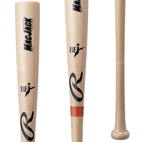 Rawlings Baseball Bat Hardball MAC JACK Hard Maple BHW4FRMJ Wooden BFJ ...