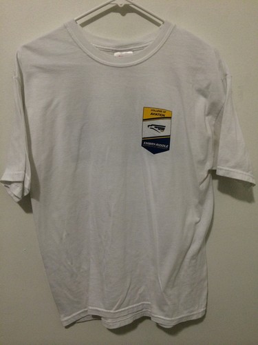 Embry-Riddle "College Of Aviation: Family Weekend 2008" T-Shirt | White ...