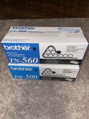 Brother DR-500 Drum & TN-560 Timor Cartridge | eBay