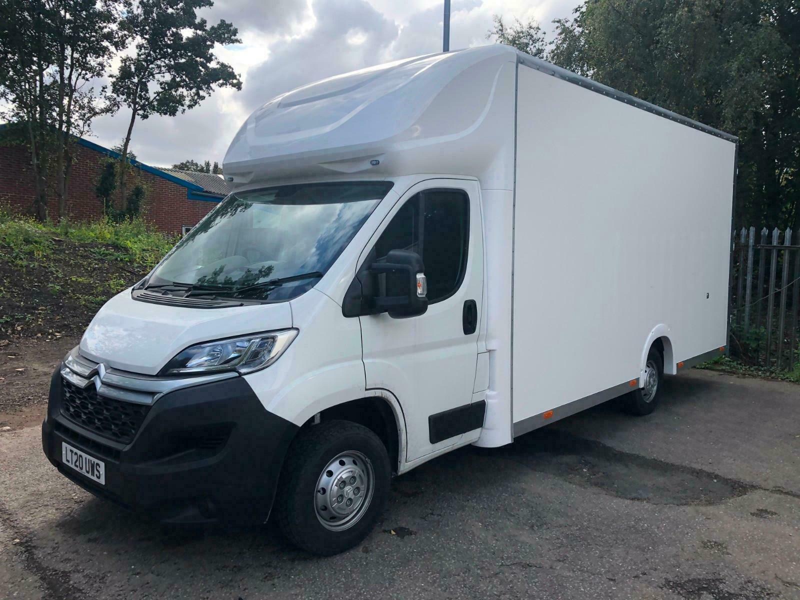 22 Citroen Relay XLWB LOW FLOOR LOADER XL LUTON VAN NEW BUILD 5M BOX ...