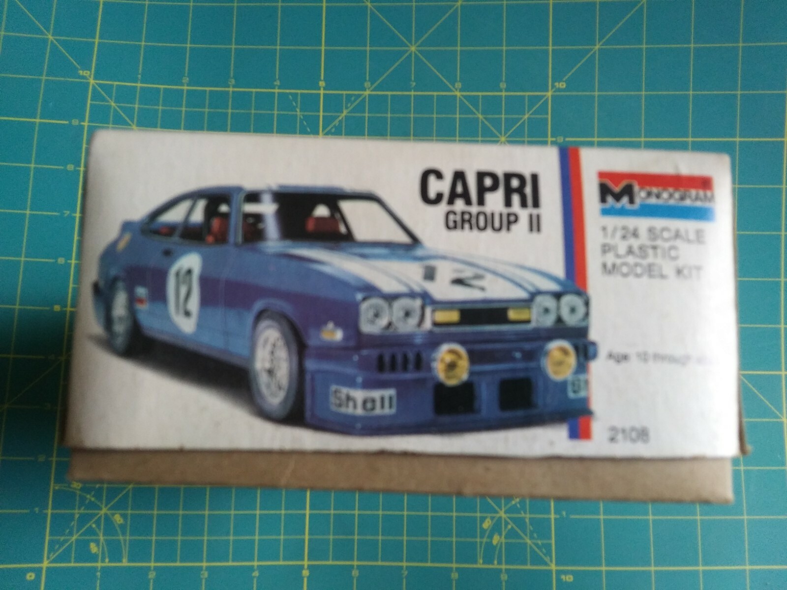 Monogram 1/24 Ford Capri Group II Race Car Opened Box | eBay