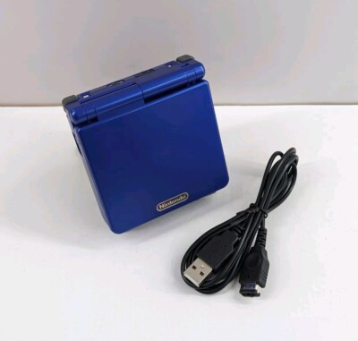 Nintendo Game Boy Advance GBA SP Cobalt Blue AGS 001 ~ Authentic Works ...