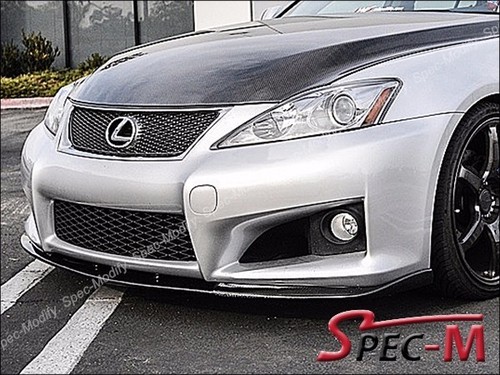 2006-2013 Lexus ISF IS F L Style Carbon Fiber Front Bumper Lip for 06 ...