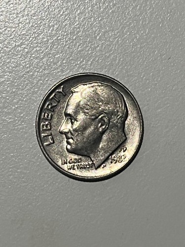 1982 P Roosevelt Dime Error Filled Mint Mark “P” RARE*** | eBay