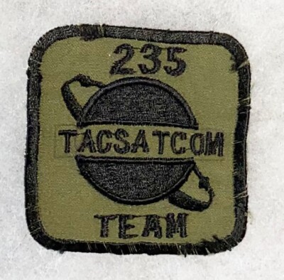 Theatre Made 235th TACSATCOM Team Pocket Patch | eBay