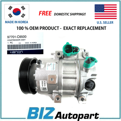 OEM A/C COMPRESSOR W/ CLUTCH FITS 2015-2018 KIA SORENTO 2.0L & 2.4L ...