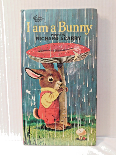 I Am A Bunny by Ole Risom & Illustrated Richard Scarry Golden Board ...