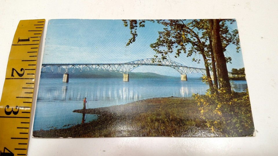 1965 Crown Point Bridge Crown Point New York RPPC Post Card | eBay