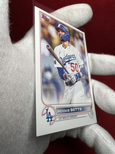 2022 Topps Series 1 Baseball **Mookie Betts** Card No. 50 - Los Angeles ...