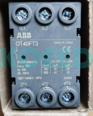 1PCS NEW ABB Isolation switch OT40FT3 3P 40A | eBay