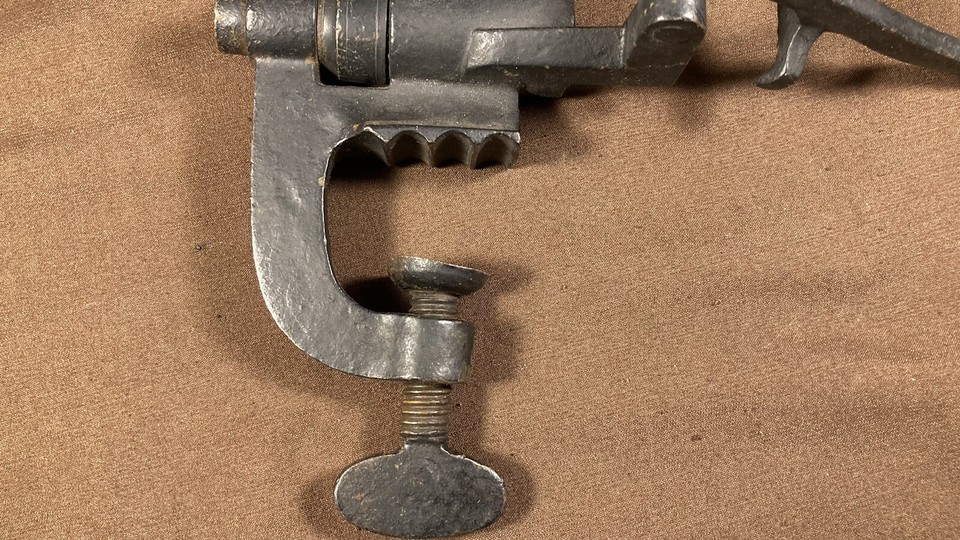 Antique 12 Gauge Shotgun Shotshell Roll Crimper Tool Vintage Reloading ...