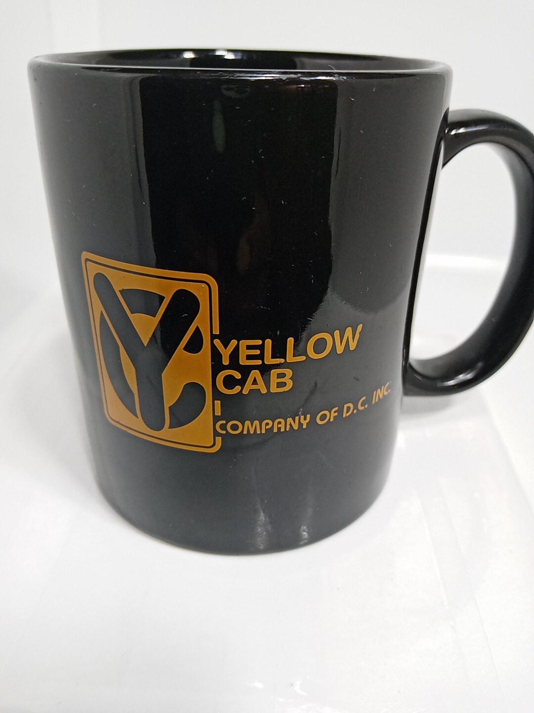 DC YELLOW CAB COFFEE MUG. DC YELLOW TAXI COMPANY CAB MUG. DC CAB Mug ...