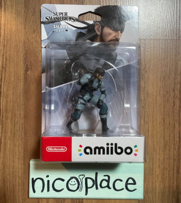 Snake Amiibo Nintendo Switch Super Smash Bros. New Japan | eBay