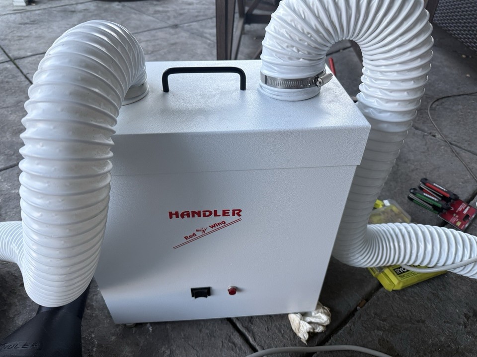 Handler 62-0 and 62 Super Sucker Dust Collector RED-WING 26A Lathe ...