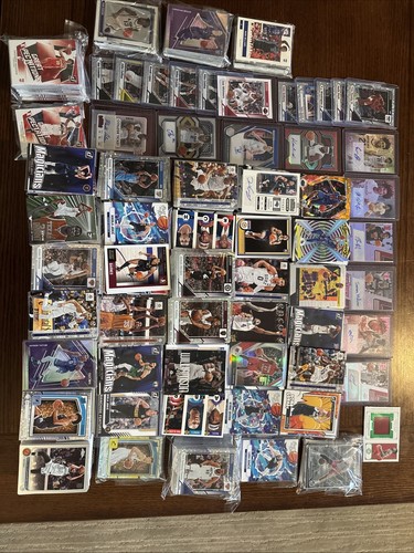 Massive NBA Card Lot - 3,500 Cards. Rookies, Numbered, Autos, Inserts ...