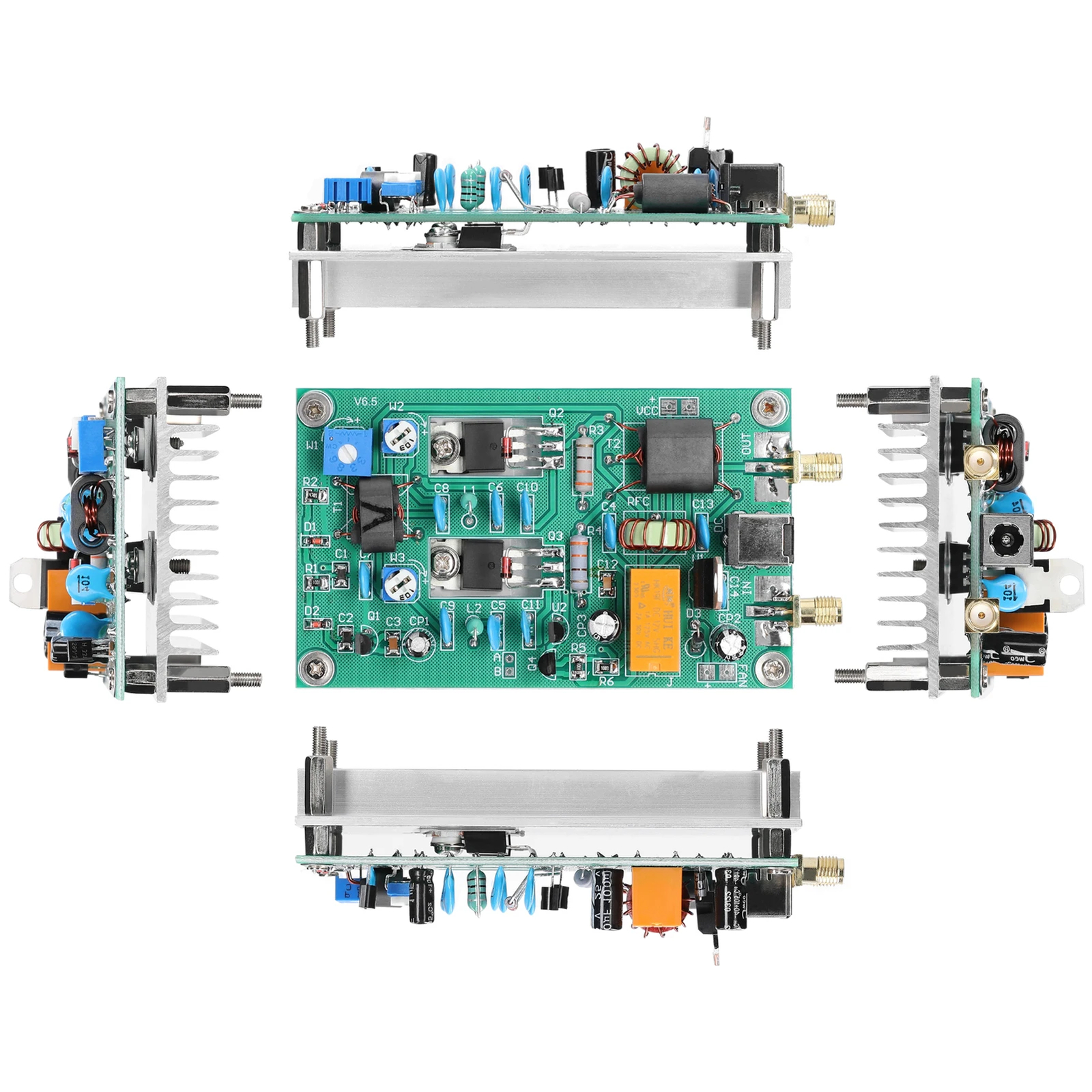 3-28MHz Shortwave Power Amplifier Board 30W CW SSB Linear Amp Finished ...