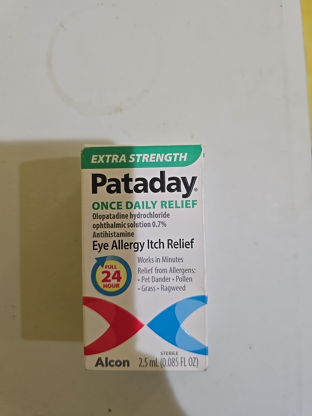 Pataday Once Daily Relief Extra Strength Eye Drops Twin Pack | eBay