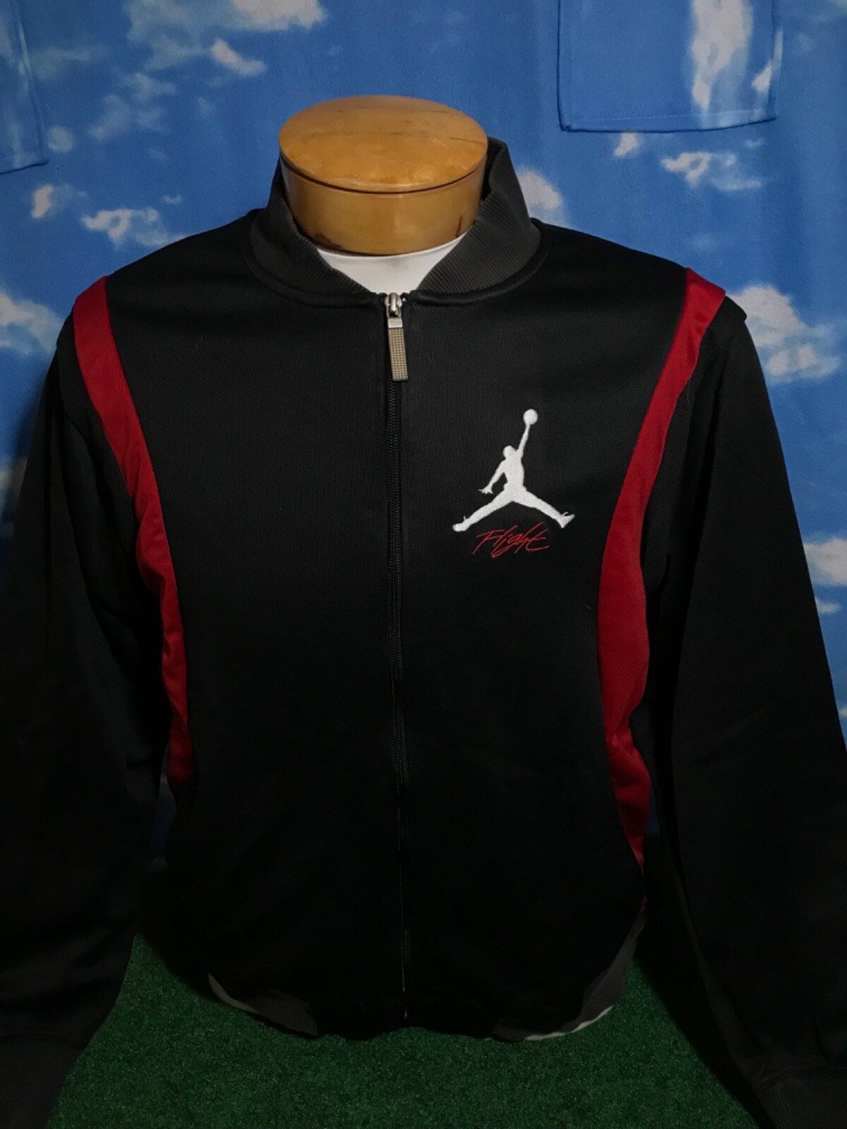 Michael Jordan jumpman jacket track Sweatshirt Large … - Gem
