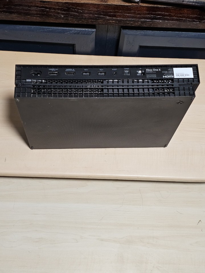 XBOX 1TB One X Model 1787 Black CONSOLE ONLY 748926435529| eBay