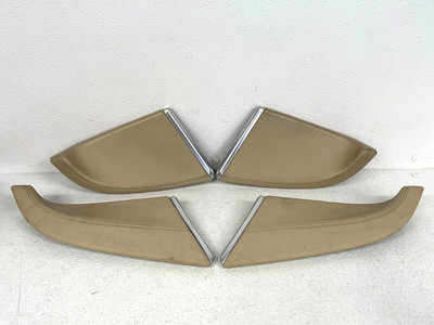 ⭐2012-2015 TESLA MODEL S INTERIOR BEIGE TRIM PANEL MOLDING TRIM SET OEM ...