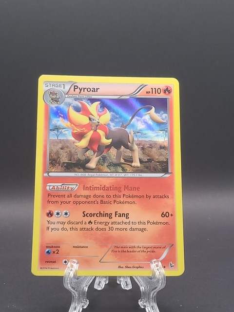 Pokémon TCG Pyroar Flashfire 20 Holo Holo Rare for sale online | eBay